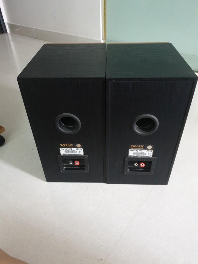 Tannoy Mercury M2 Bookshelf Speaker in Cherry, Audio, Soundbars, Speakers & Amplifiers on Carousell
