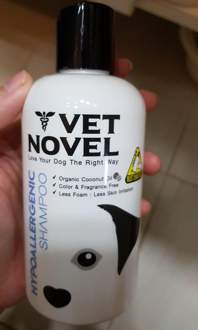 vet novel dog shampoo, Pet Supplies, Health & Grooming on Carousell