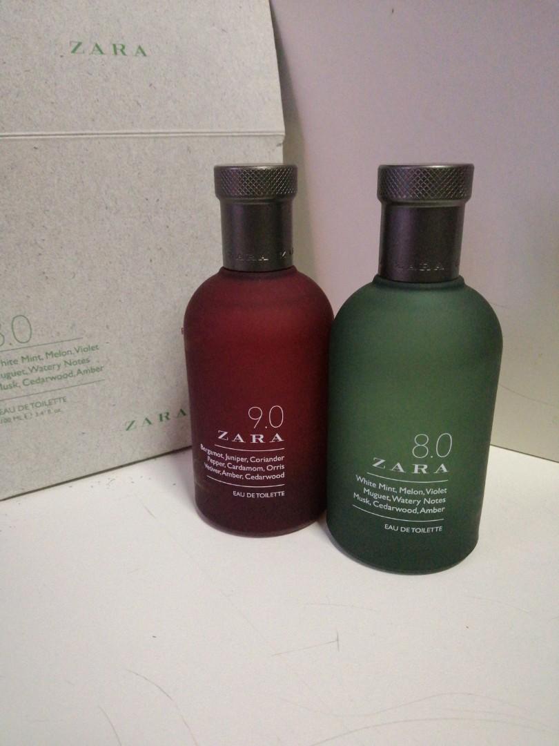 ZARA 8.0 Edt + 9.0 Edt Eau de Toilette Duo Scent Set, Beauty & Personal Care, Fragrance ...