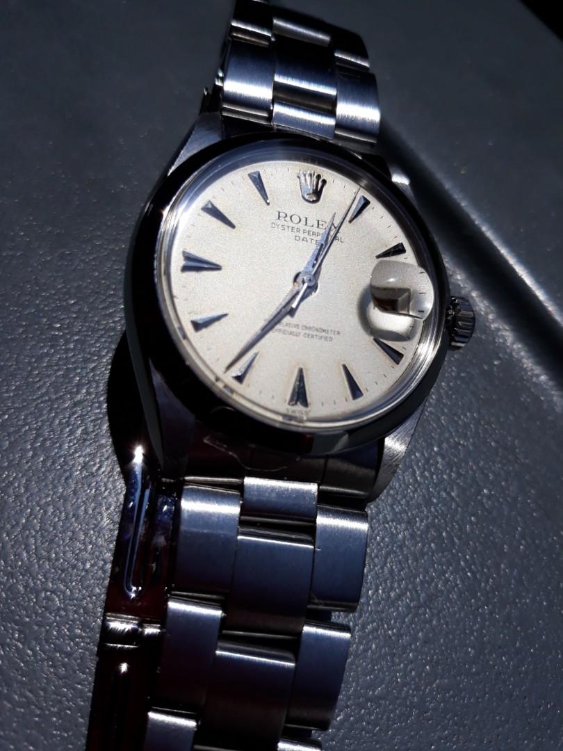 80s Rolex 1500 early modal 34mm(pull no stop)with rare vintage dial ...