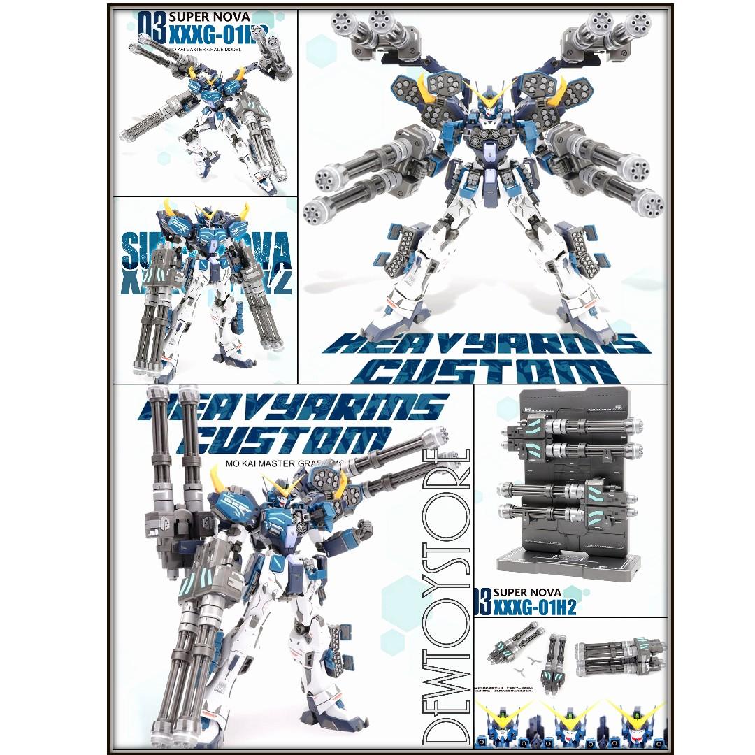 ⭐️ SuperNova Super Nova 1/100 MG Model Kit - Gundam HeavyArms Custom EW ...