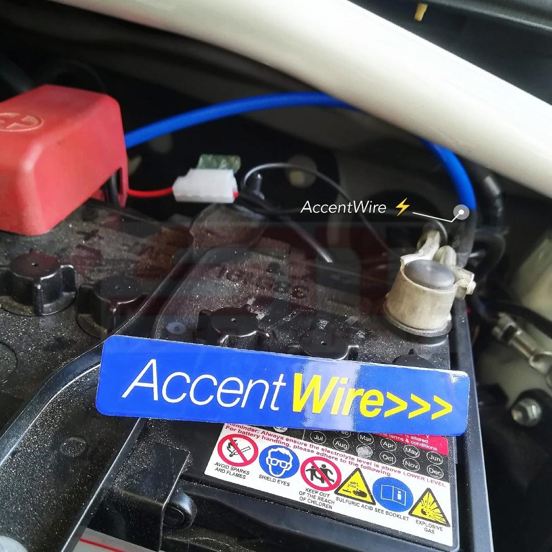 Accent Wire Maxx Wire Engine Coil Grounding Cable Boost Power Pickup ...