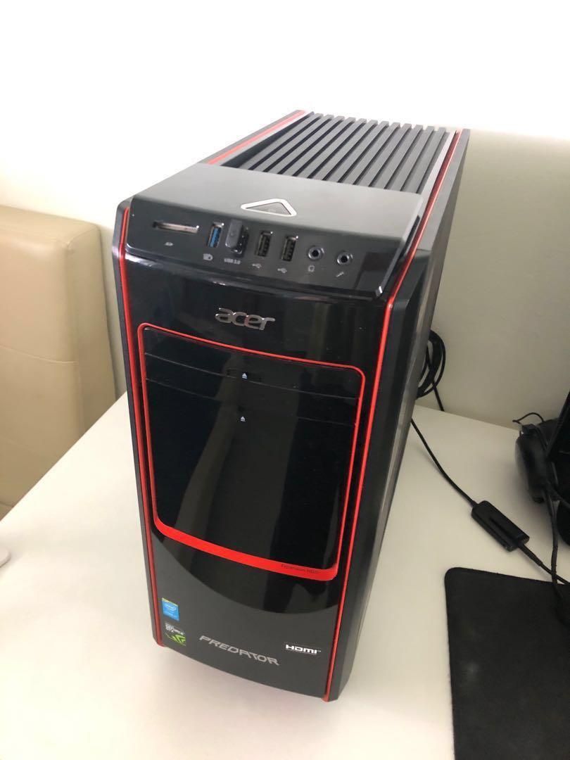 Acer predator gaming desktop, Computers & Tech, Parts & Accessories ...