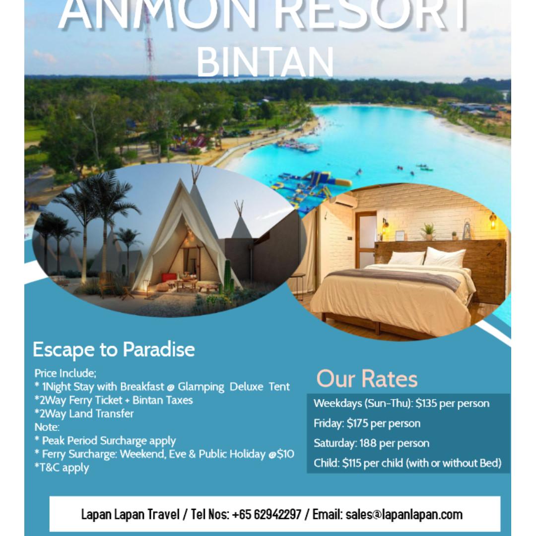 ANMON RESORT, BINTAN, Tickets & Vouchers, Local Attractions & Transport ...