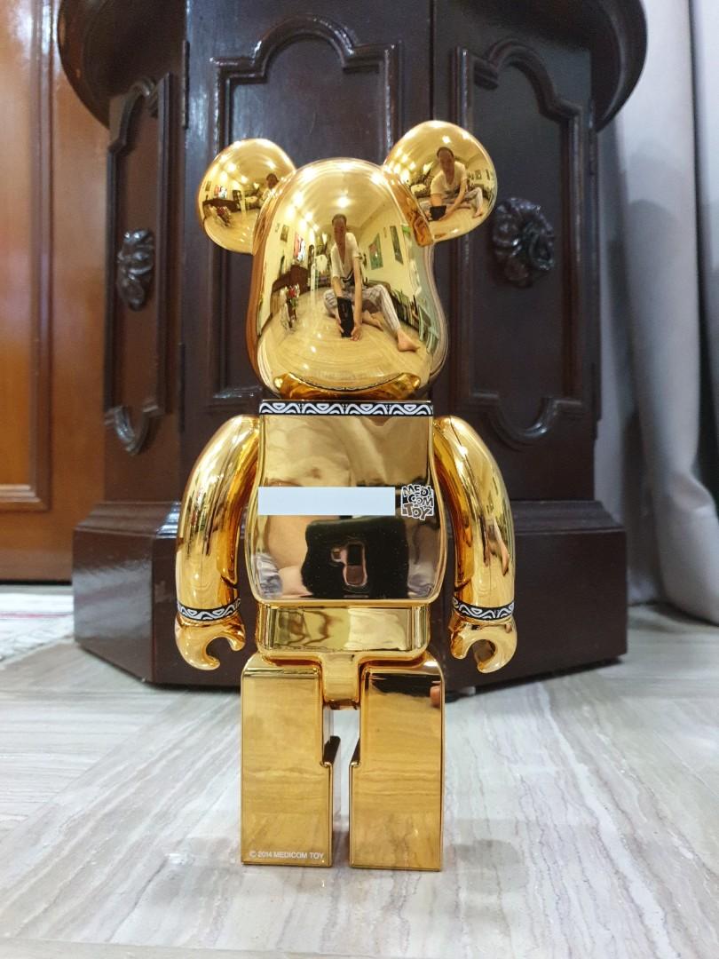 Bearbrick 400% project 1/6 gold centurion, Toys & Games, Bricks ...