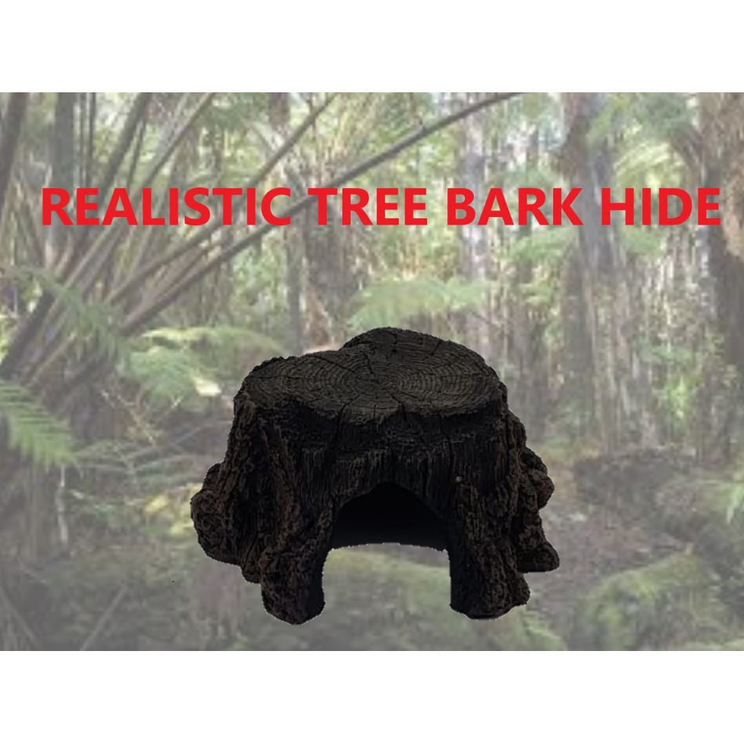 BN Realistic Tree Bark Hide S-879, Pet Supplies, For Small Animals, Pet ...
