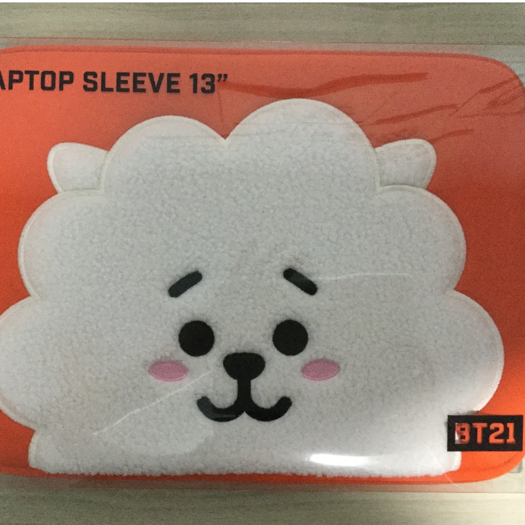 [BNIB] BT21 Official Merchandise by Line Friends - RJ 13" Laptop Sleeve ...