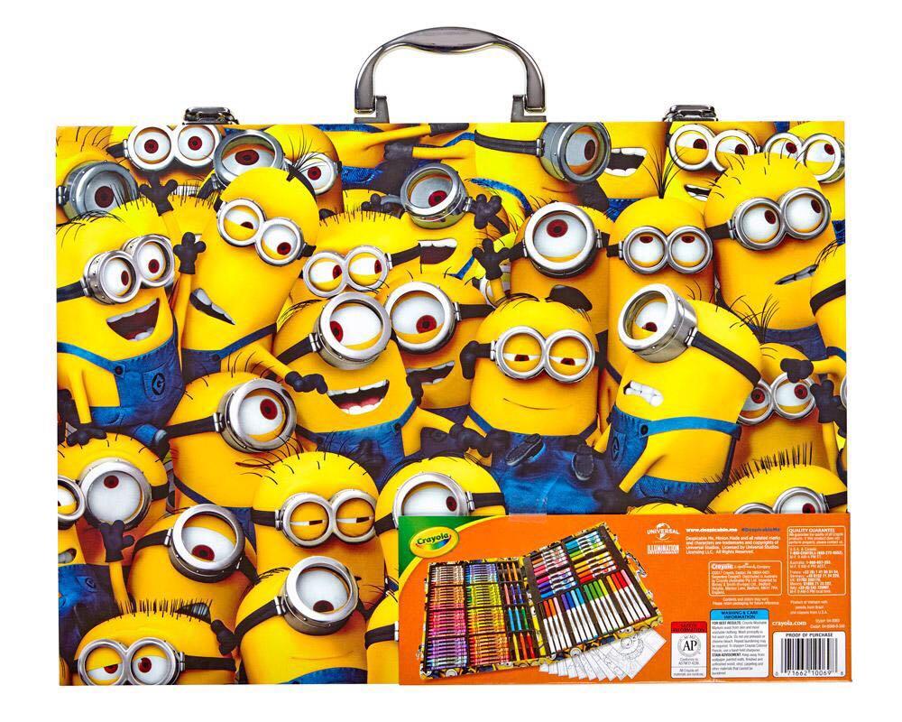 BRAND NEW Crayola Despicable Me Inspiration Art Case, 120 Pieces ...