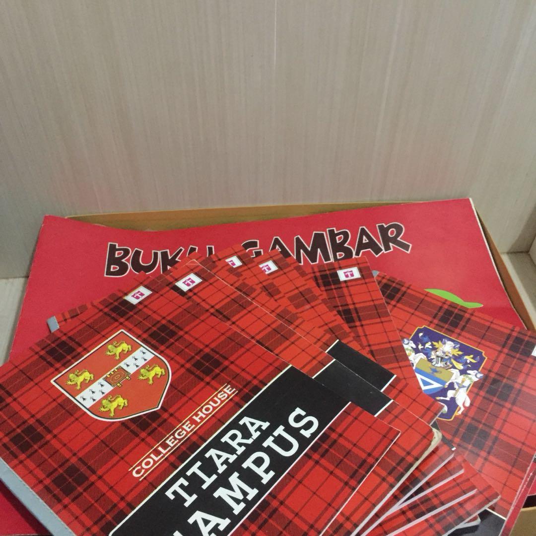buku gambar & buku tulis, Buku & Alat Tulis, Buku di Carousell