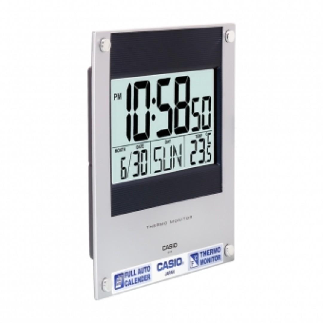Casio ID-11S-1DS ID-11S-1D ID-11S ID-11 Wall and Desk Clock, Furniture ...