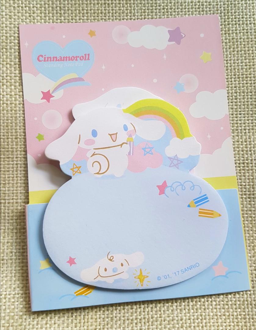 Cinnamoroll Sticky Note Pads, Hobbies & Toys, Stationery & Craft ...