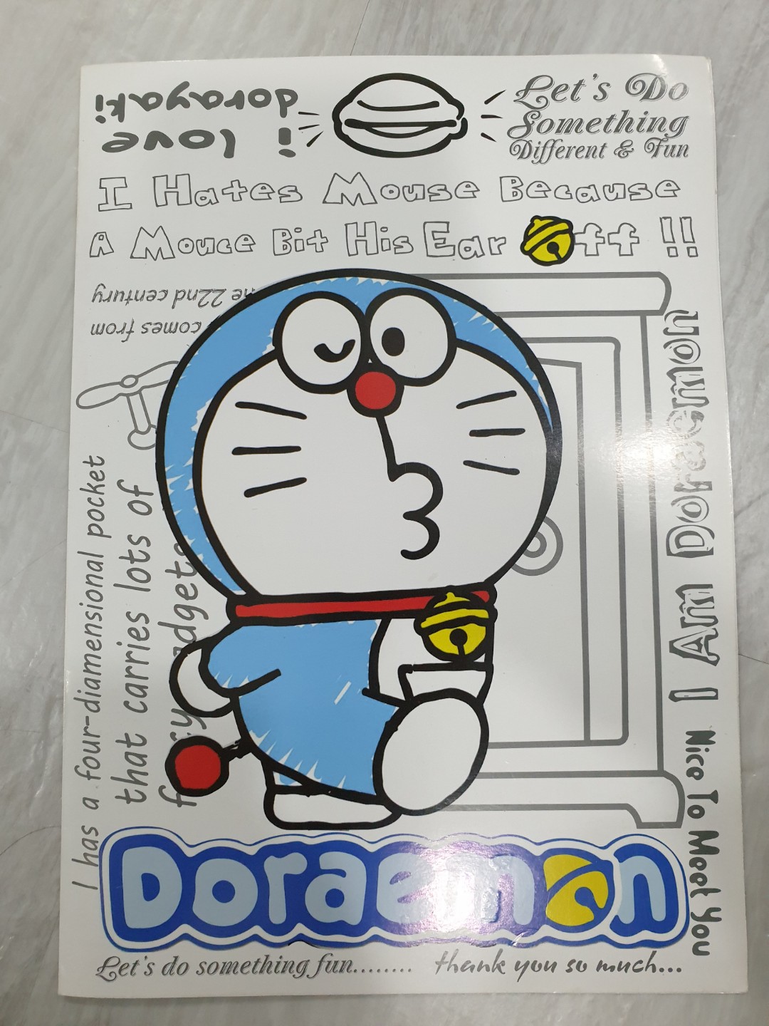 Doraemon note collection., Vintage & Collectibles, Currency on Carousell