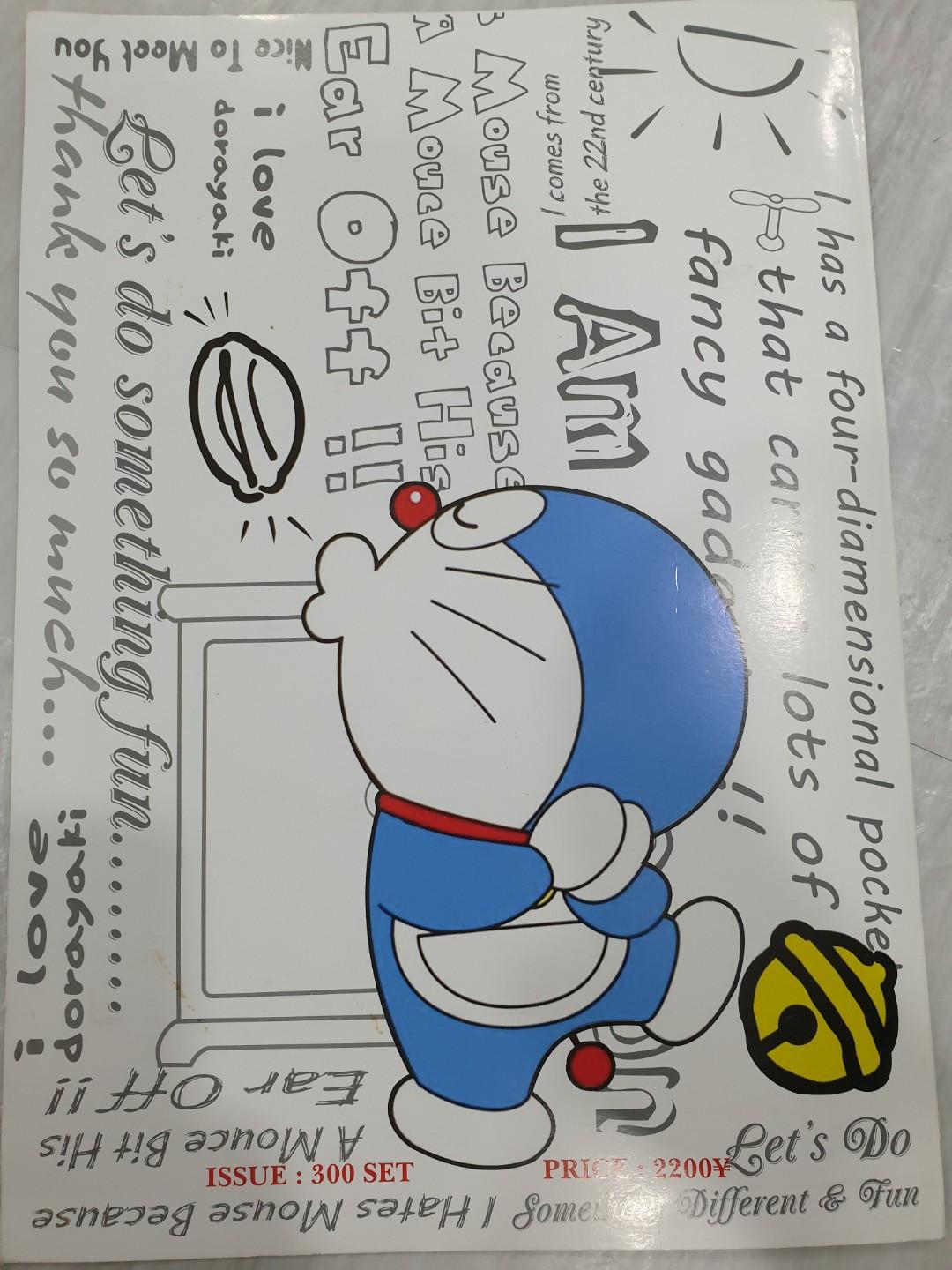 Doraemon note collection., Vintage & Collectibles, Currency on Carousell