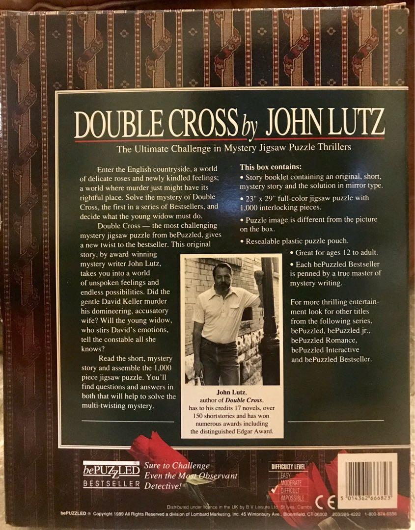 Double cross. The ultimate challenge in Mystery Jigsaw puzzle thriller ...