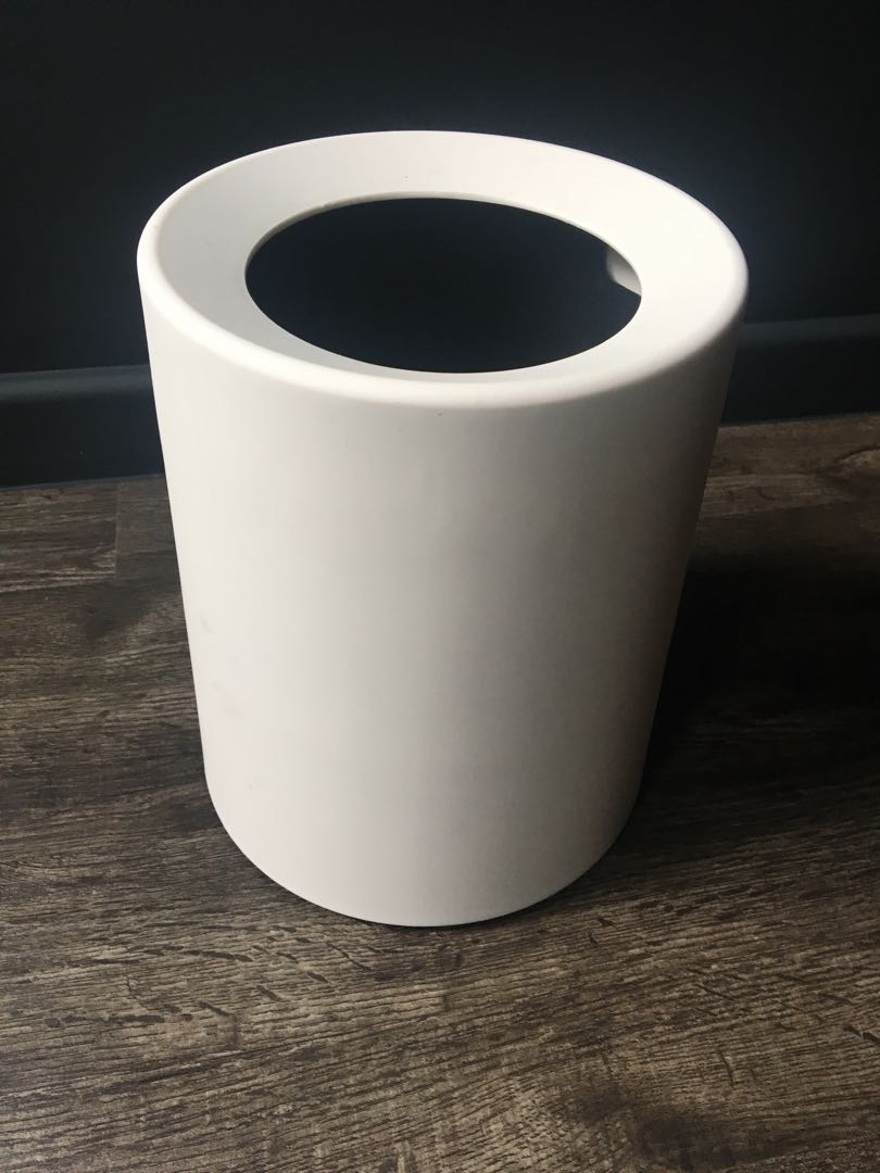 Dustbin- Japanese style in pearl white, Furniture & Home Living ...