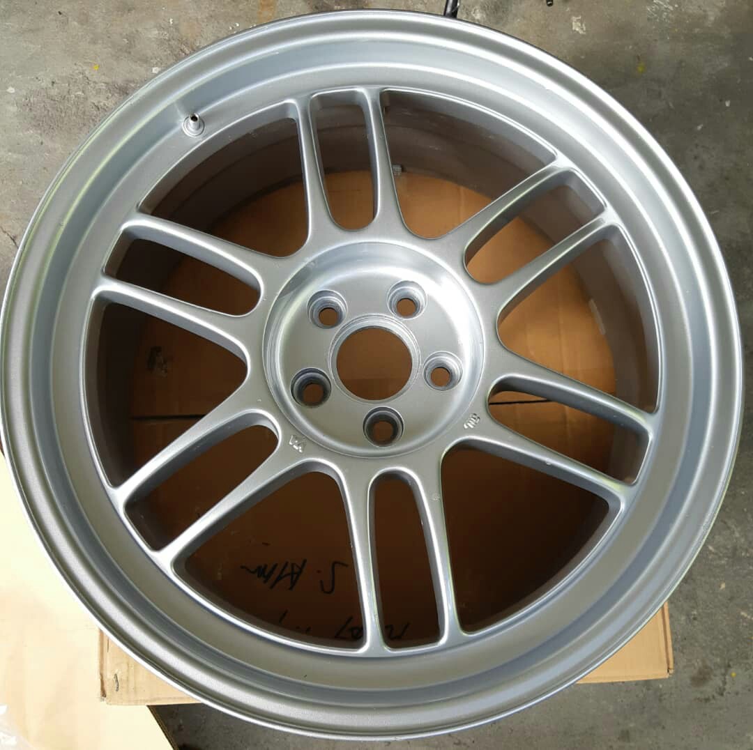 Enkei sports rim 18" Original Japan PCD 100, Auto Accessories on Carousell