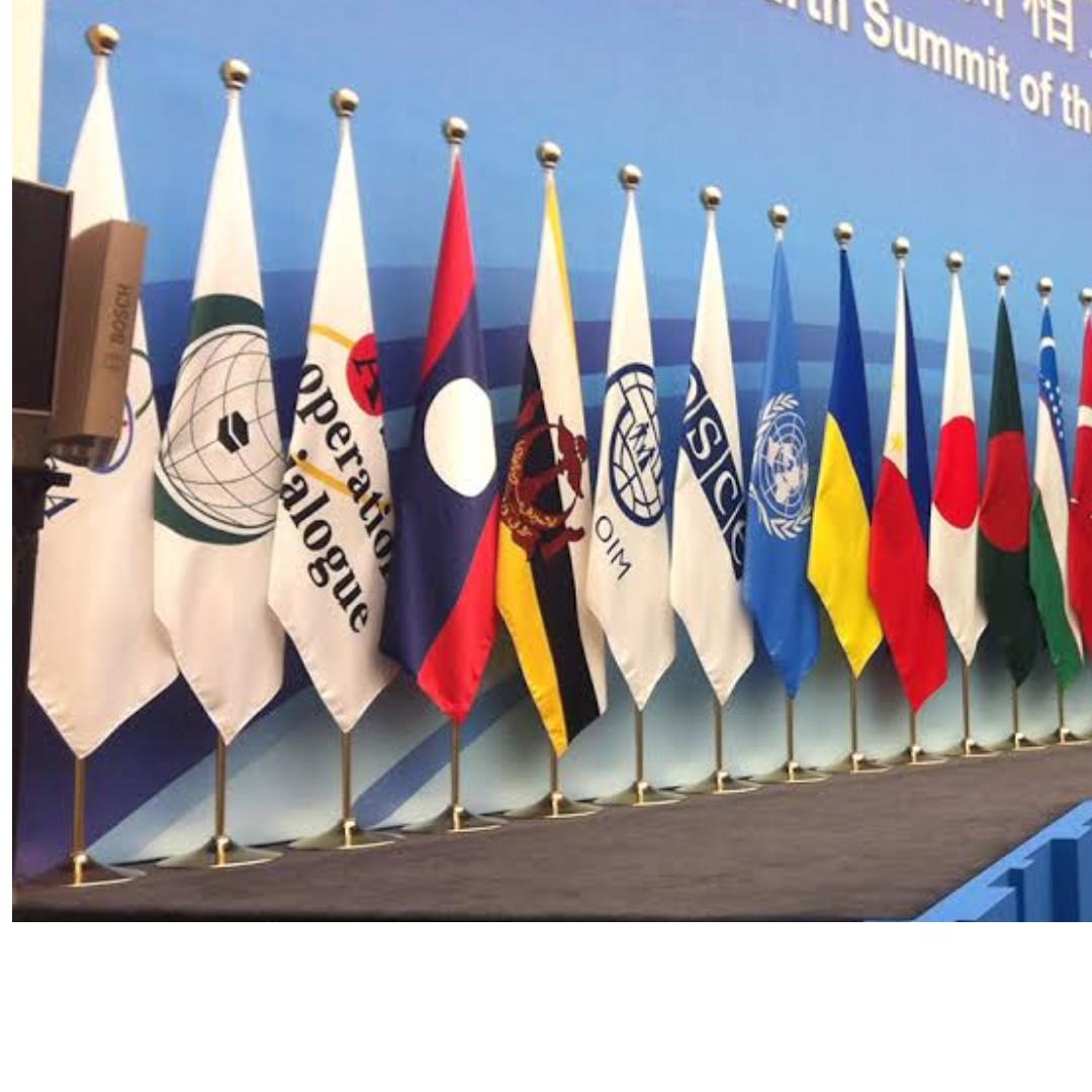 Flagpole Flag Poles Stand, Hobbies & Toys, Stationary & Craft, Craft ...