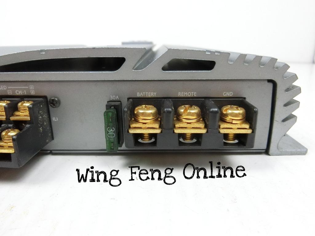 Genuine JDM Alpine V12 Expert 4ch Channel Power Amplifier MRV-F304 ...