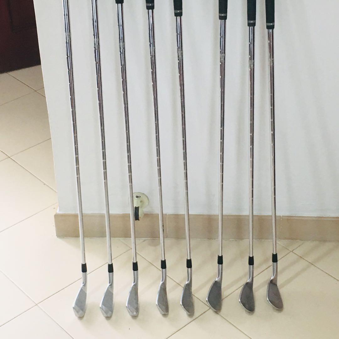 Golf Clubs Cobra forged S3 irons, driver, 3 wood & Rescue, Sports ...