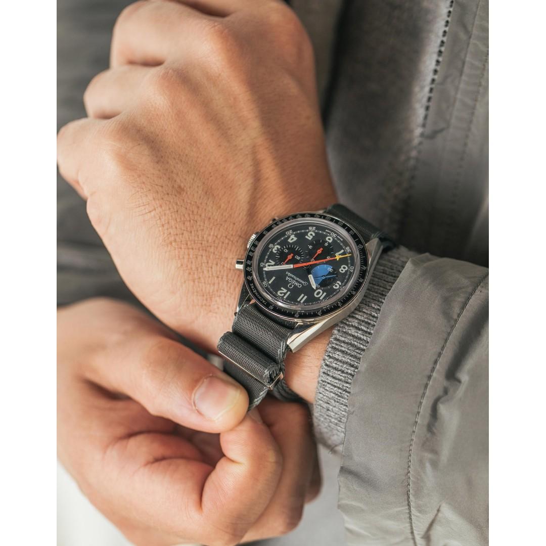 H10 Hodinkee Omega Speedmaster LE, Luxury, Watches on Carousell