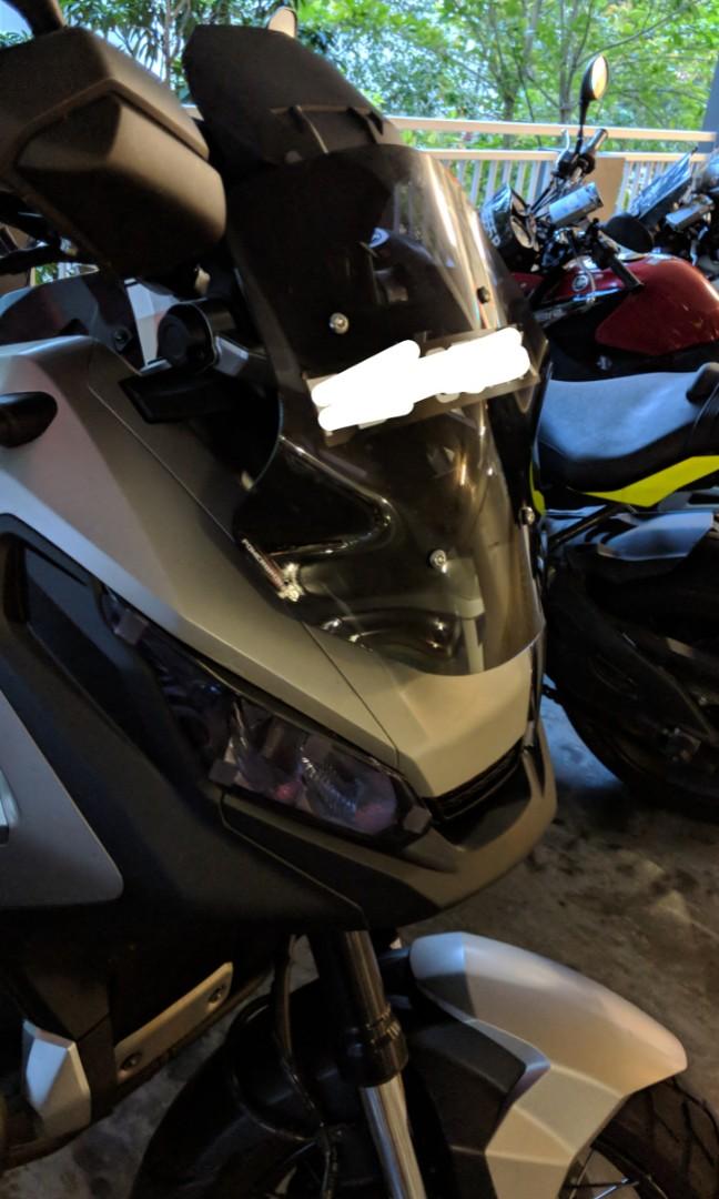 Honda x-adv 750 Powerbronze windscreen, Motorcycles, Motorcycle ...