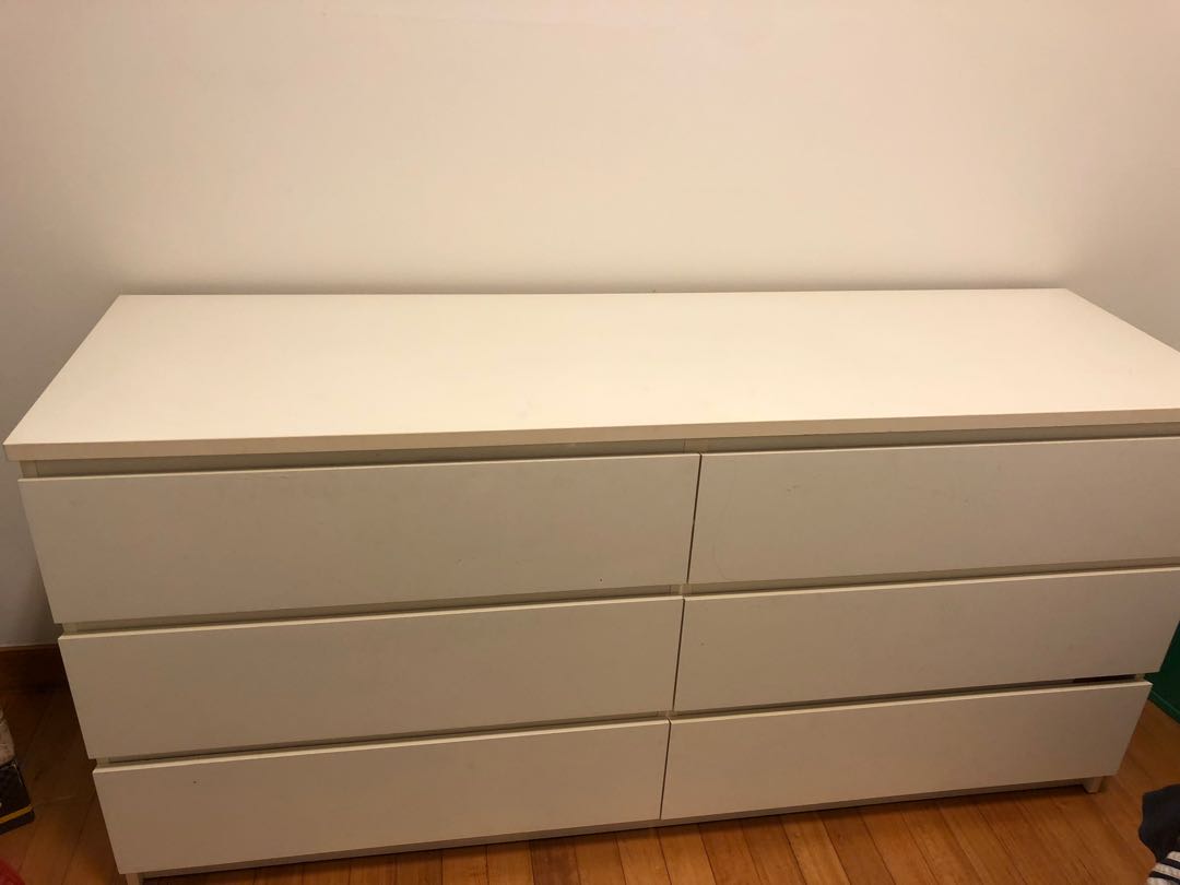 IKEA malm drawers, Furniture & Home Living, Furniture, Tables & Sets on ...