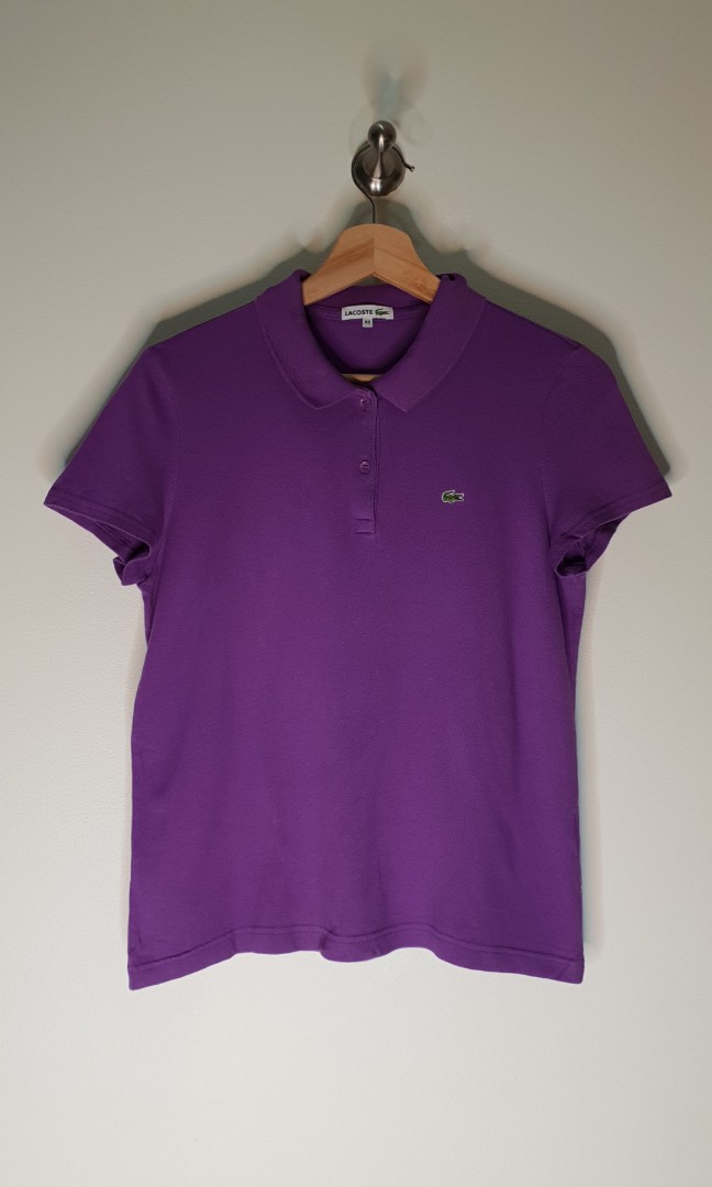 Lacoste Polo Shirt Womens Fashion Tops Shirts On Carousell