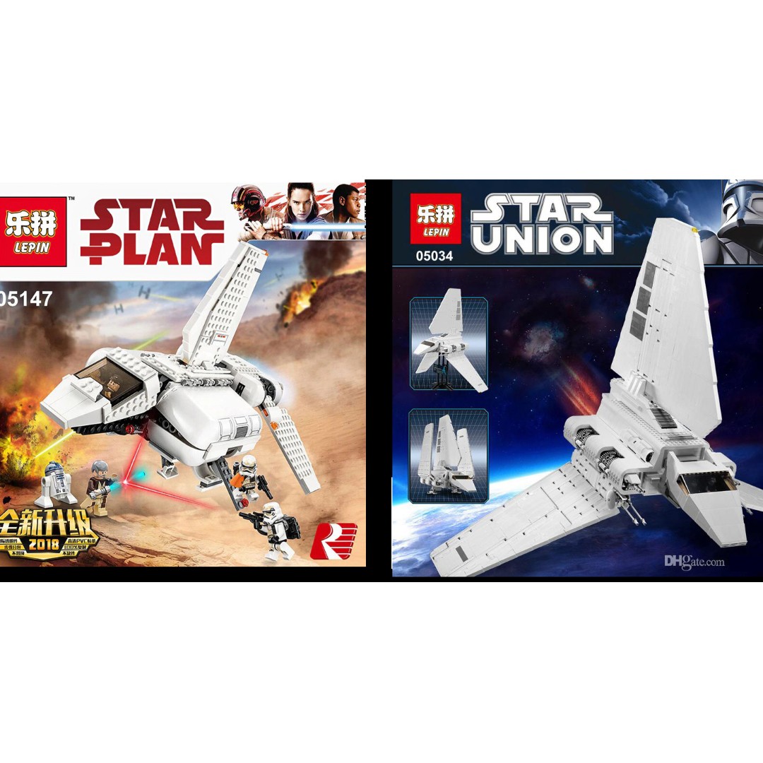 Lepin Lego Star Wars Imperial Shuttle Landing Craft Tydirium Space Star ...