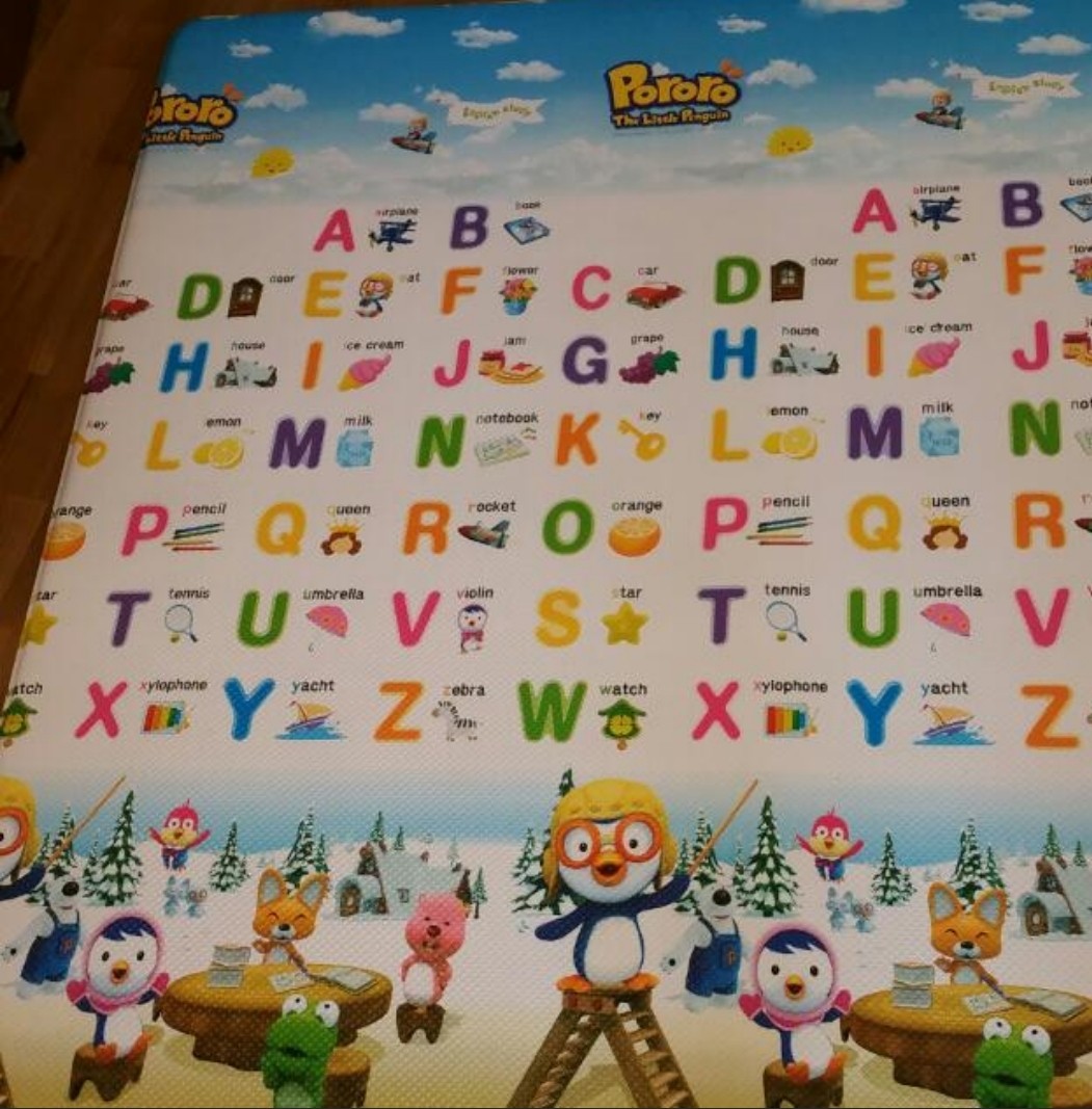 LG pororo play mat, Babies & Kids, Toys & Walkers on Carousell
