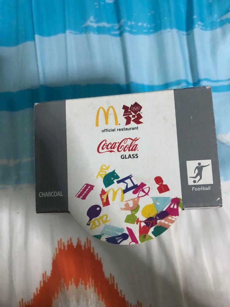Macdonalds Coca Cola Glass Cup Everything Else On Carousell