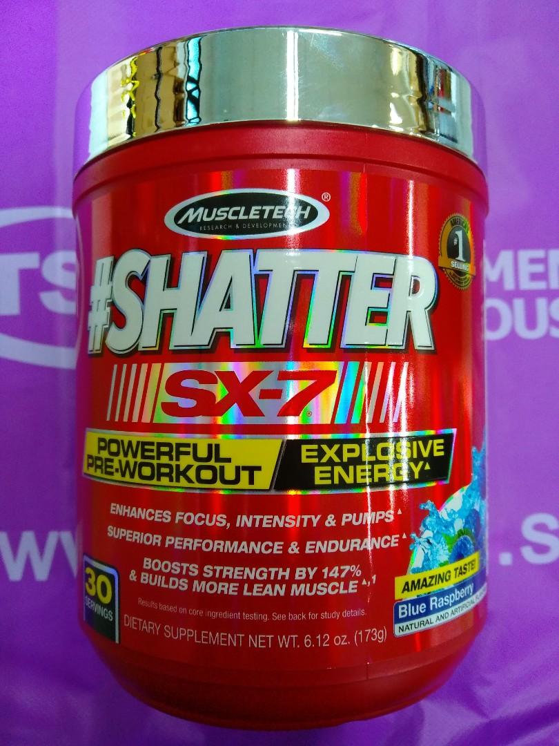 MuscleTech Shatter SX7, Health & Nutrition, Health Supplements, Sports & Fitness Nutrition on ...