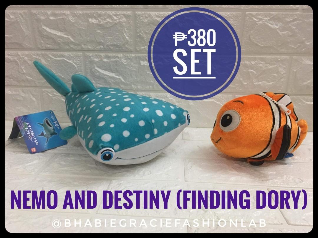 Nemo and Destiny (Finding Dory), Hobbies & Toys, Toys & Games on Carousell