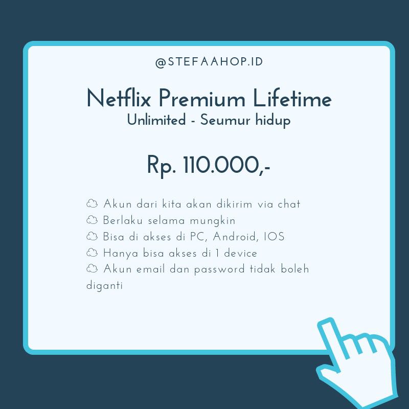 Netflix Premium Lifetime / Seumur Hidup, Tiket & Voucher, Kartu Hadiah & Voucher di Carousell
