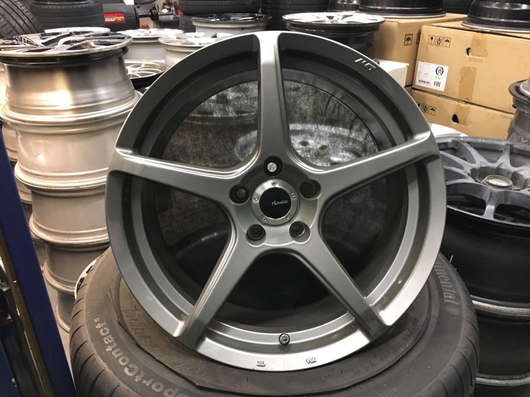 New Advanti 18" Rims, Car Accessories, Tyres & Rims on Carousell