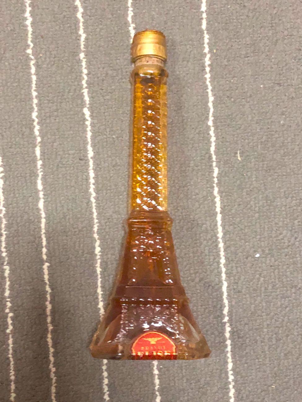 Old Elise Eiffel Tower bottle brandy, Food & Drinks, Alcoholic Beverages on Carousell