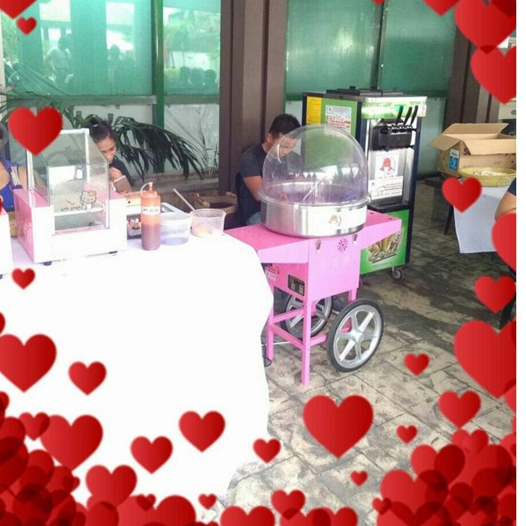 PARTY FOOD CARTS FOR RENT: ICE CREAM, HOTDOG, TAHO, POPCORN, COTTON ...