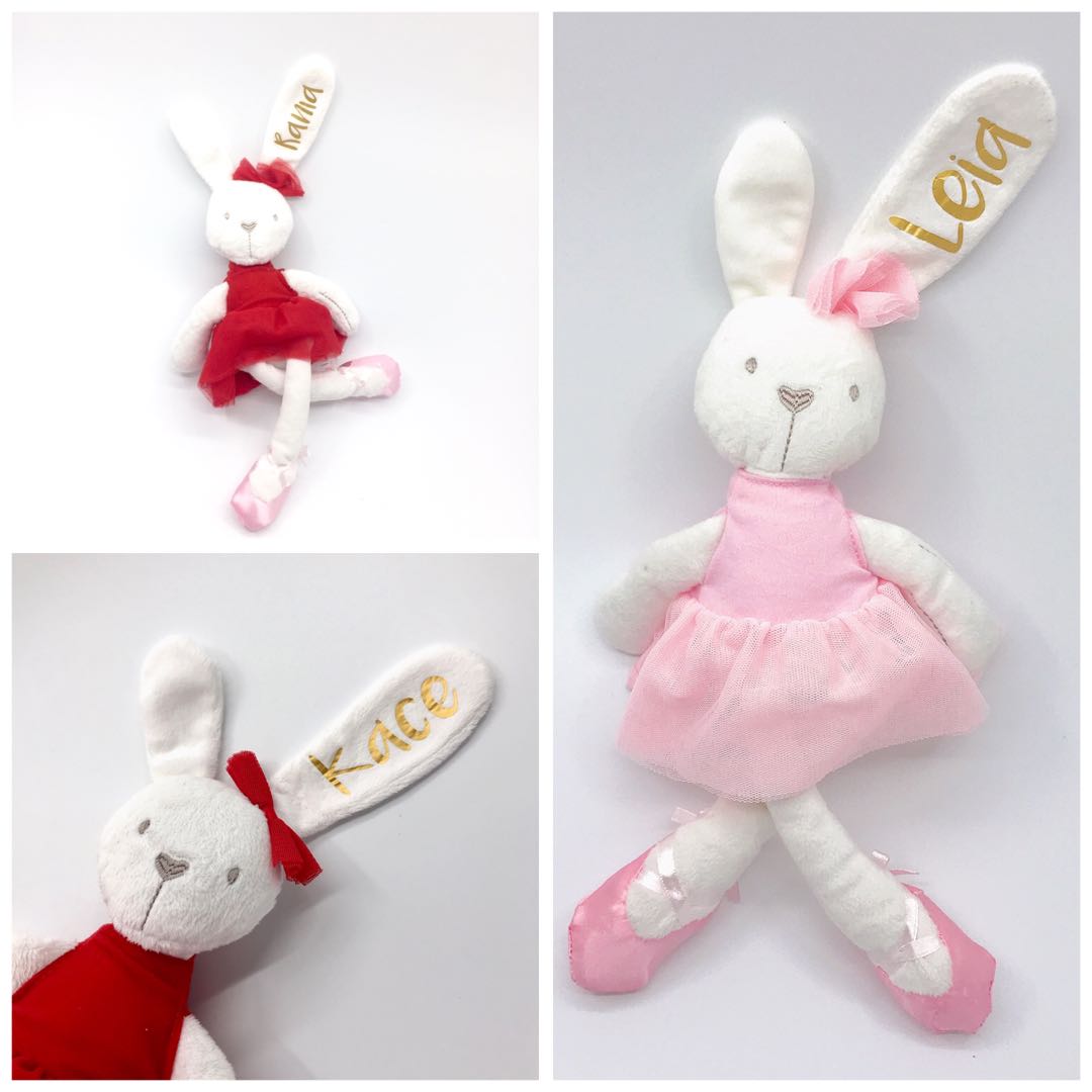 Personalised Ballerina Plushie, Hobbies & Toys, Toys & Games on Carousell