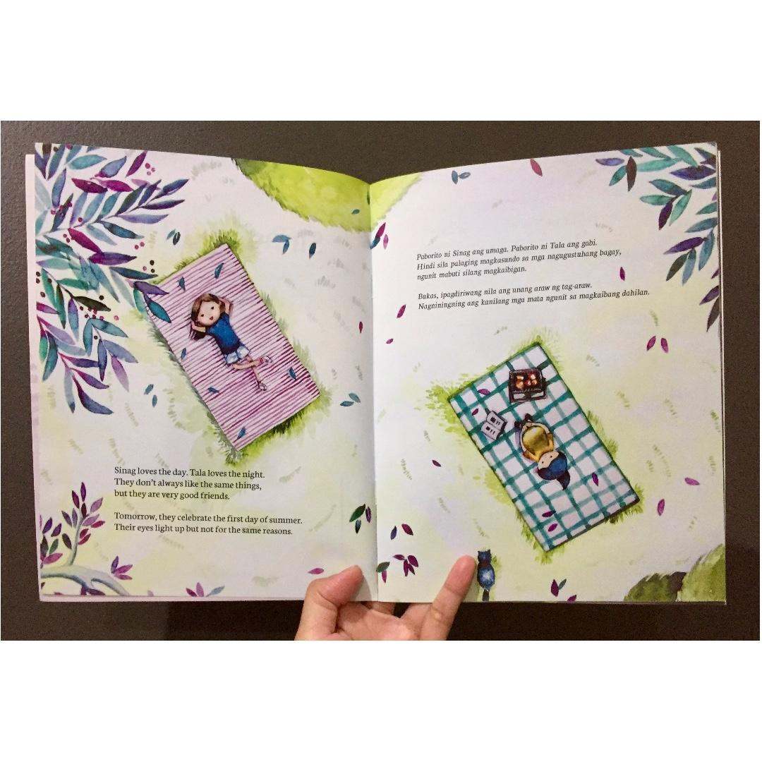 Sinag and Tala | Adarna House | English Filipino Bilingual | Children’s ...