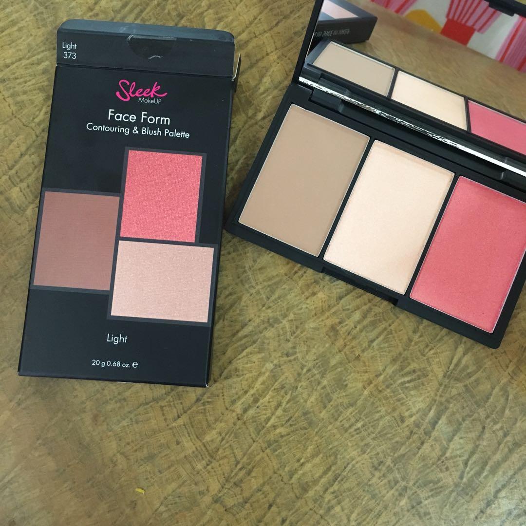 Sleek Makeup Face Form Contouring And Blush Palette Light 373 ...