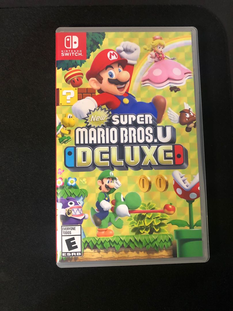 Super Mario Bros U Deluxe : Nintendo Switch, Video Gaming, Video Games ...