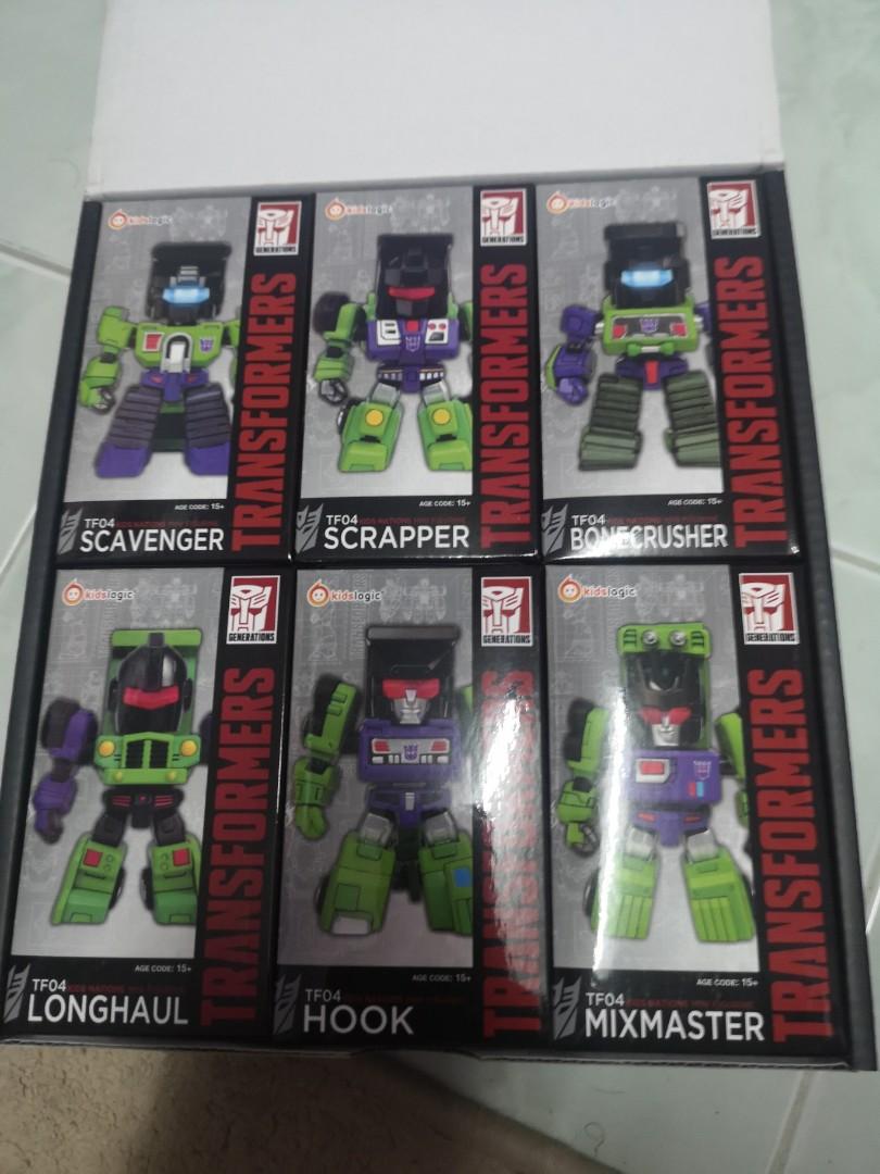 Kid Logic Transformers TF04 Kid Nations Mini Figure 1 Box 6 Pcs, Hobbies & Toys, Toys & Games on ...