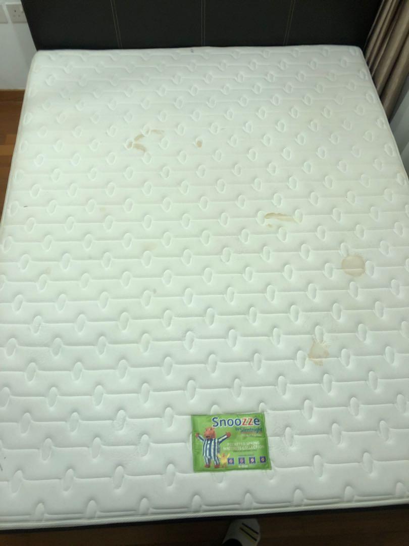 Used bed for sales, Furniture & Home Living, Furniture, Bed Frames ...