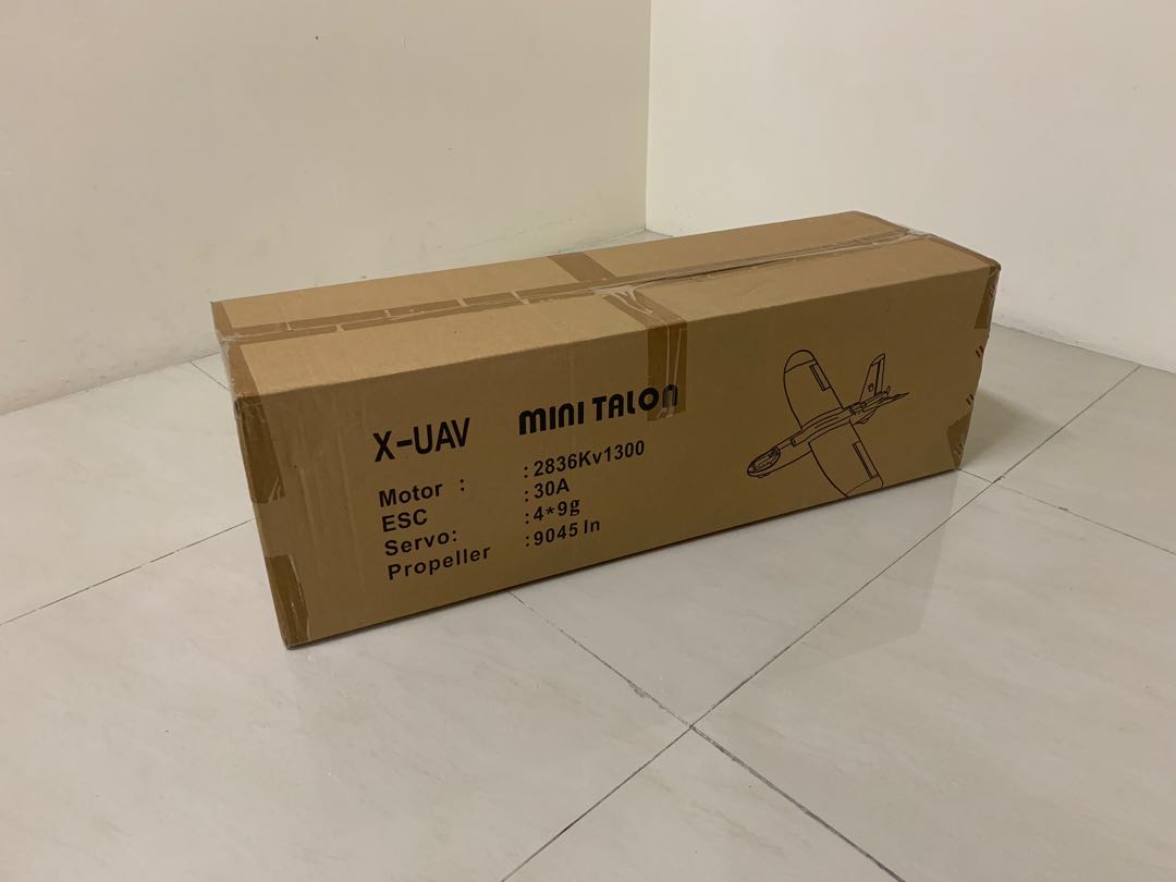 XUAV Mini Talon FPV plane, Hobbies & Toys, Toys & Games on Carousell