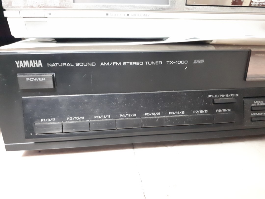 Yamaha FM Tuner TX-1000, Hobbies & Toys, Music & Media, Music ...