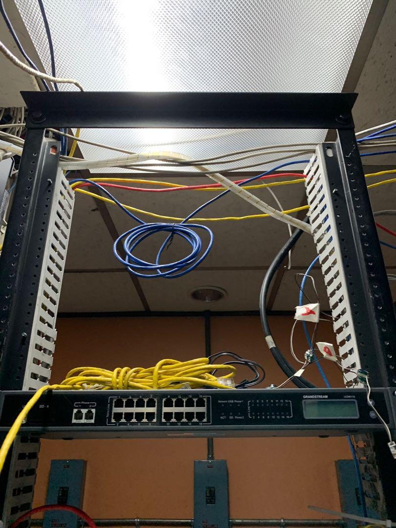 6ft FVT Open Bay Server Racks, Computers & Tech, Parts & Accessories ...