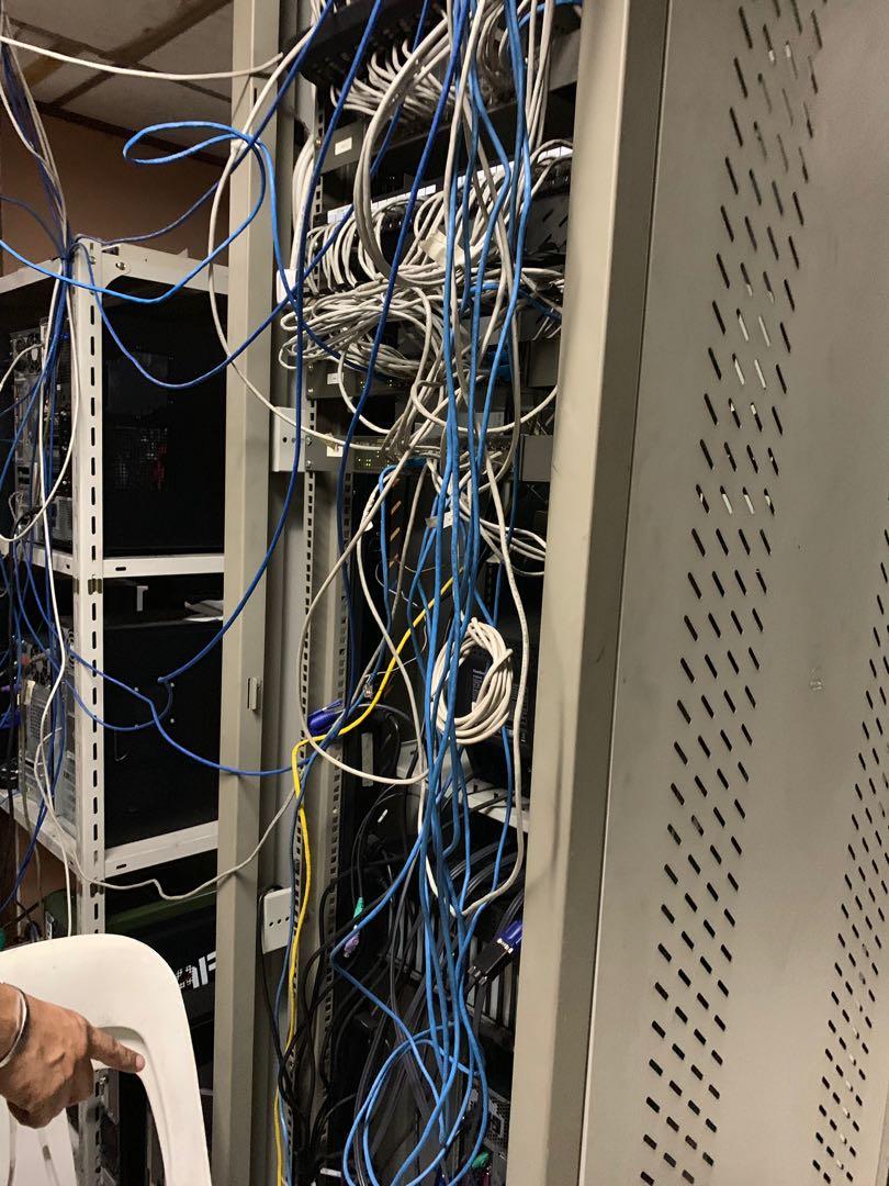 6ft FVT Open Bay Server Racks, Computers & Tech, Parts & Accessories ...