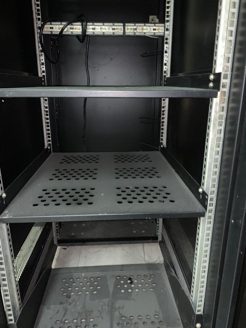 42U Server Rack Closed Bay Cabinet, Computers & Tech, Office & Business ...