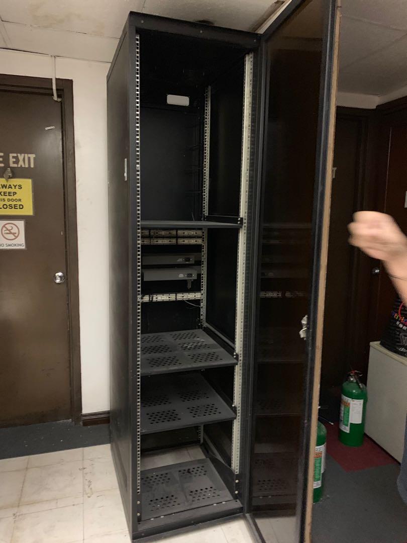 42U Server Rack Closed Bay Cabinet, Computers & Tech, Office & Business ...