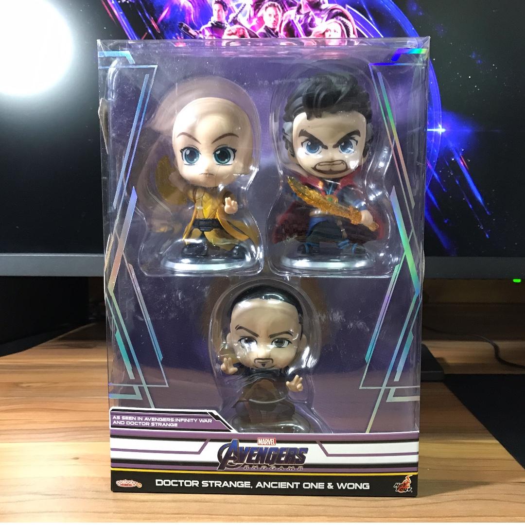 絕版 Hottoys Cosbaby Dr strange Set Ancient One, Wong, 興趣及遊戲, 玩具 & 遊戲類 ...