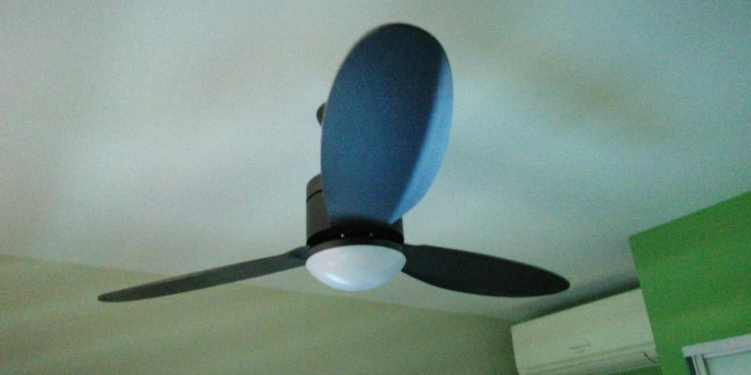 Amasco DC Ceiling fan 46", Furniture & Home Living, Lighting & Fans ...